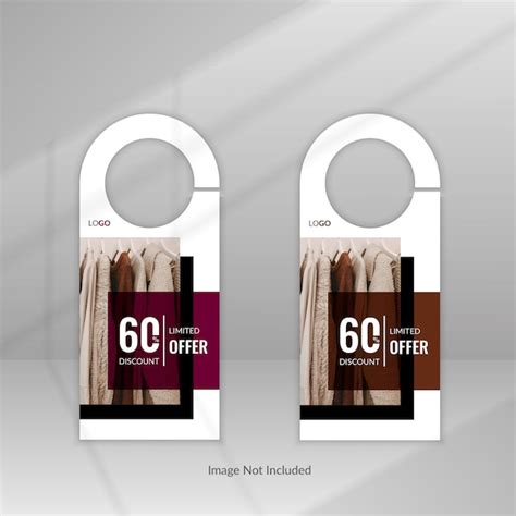 Premium Psd Printable Do Not Disturb Door Hanger Design Template