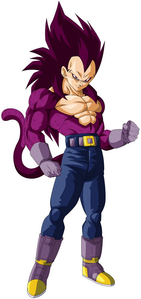 Vegeta Gt Ssj 4 Ultra Ego By Scpdamned On Deviantart