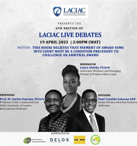 Laura Alakija Fciarb On Linkedin Looking Forward To Tomorrows Debates Its Not Too Late To