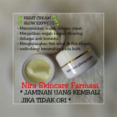 Glowing Express Night Cream Shopee Malaysia