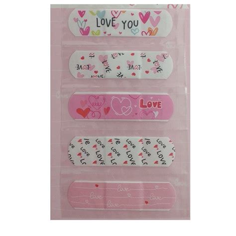 قیمت و خرید چسب زخم مدل عشق بسته 5 عددی