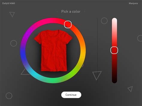 Daily UI Color Picker By Anna On Dribbble