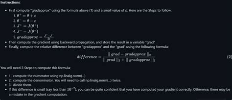 dls 2 week 1 assignment 3 gradient checking final part improving deep neural networks