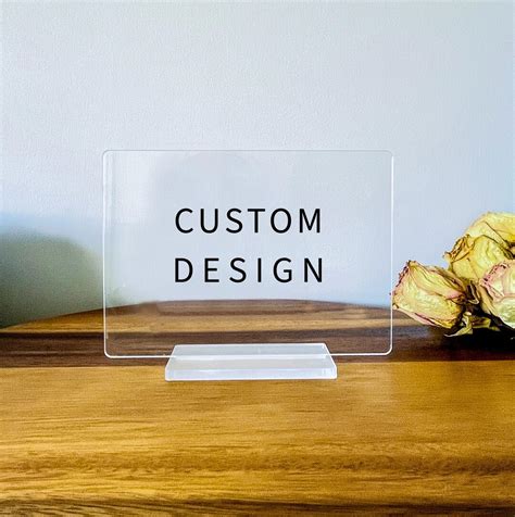 Custom Acrylic Photo Plaque • Personalized T Etsy