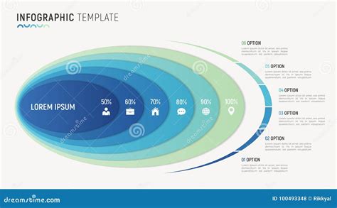 Vector Abstract Chart Infographic Template For Data Visualizatio Stock