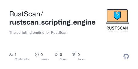 GitHub RustScan Rustscan Scripting Engine The Scripting Engine For RustScan