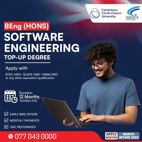 Saegiscampus Topupdegree Softwareengineering Bachelorsdegree Beng Highereducation