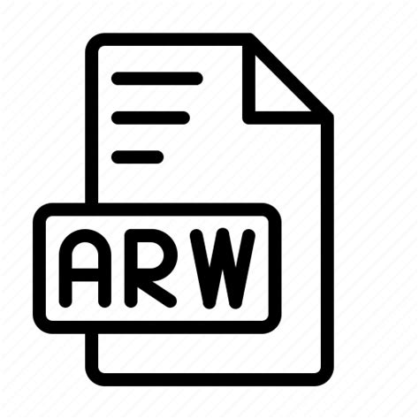 Arw File Files Documents Extension Format Document Icon Download On Iconfinder