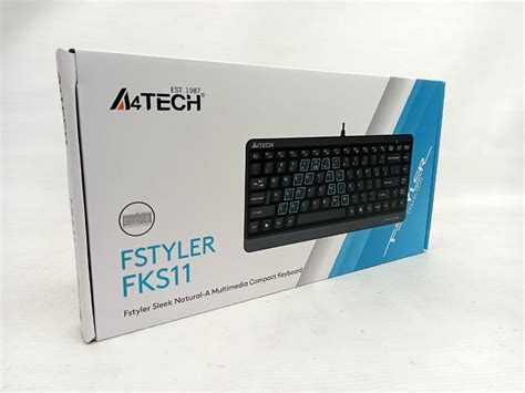 Brandnew A4TECH USB Keyboard FKS 11 Fstyler Mini Computers Tech Parts Accessories