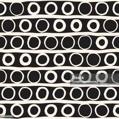 벡터 원활한 아이가 패턴입니다 흑백 손으로 그린 도형 질감 0명에 대한 스톡 벡터 아트 및 기타 이미지 0명 거친 검은색 Istock