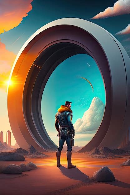 Premium Ai Image Out Of The Loop Abstract Illustration