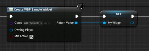 how to spawn a widget umg input manager
