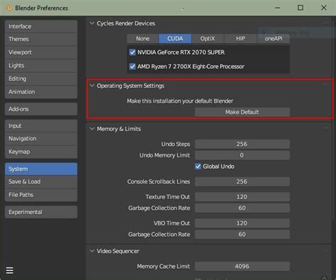 Command Line How To Set Commandline Blender Default Version