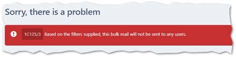 Bulk Mail Unable To Filter A Checkbox Set Technical Problems