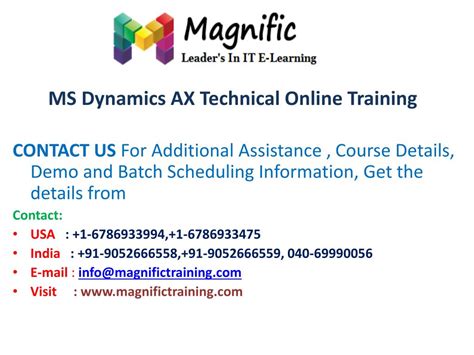 PPT Microsoft Dynamics AX AXAPTA Online Training PowerPoint Presentation ID 7110118
