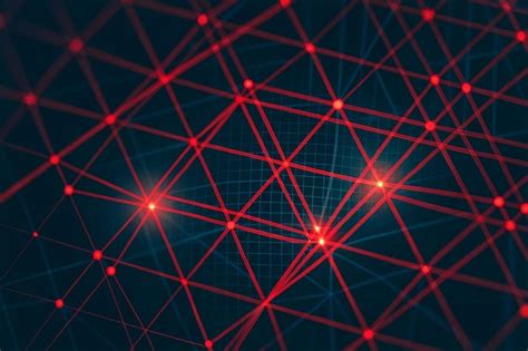 Abstract Red Lines Modern Backgrounds For Powerpoint Presentations