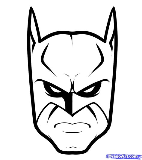 Simple Batman Drawing At Getdrawings Free Download