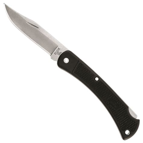 Buck 0110bkslt 110 Hunter Lt Folder Knife Satin Blade