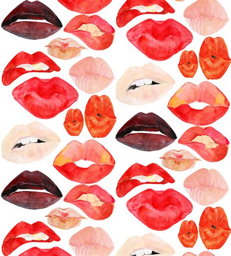 Lips Wallpaper For Walls