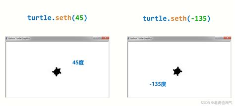 Turtle库的使用（专题）turtlegoto Csdn博客