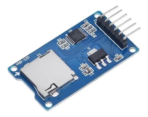 Modulo Leitor Cartão Micro Sd Card Leituraescrita Arduino