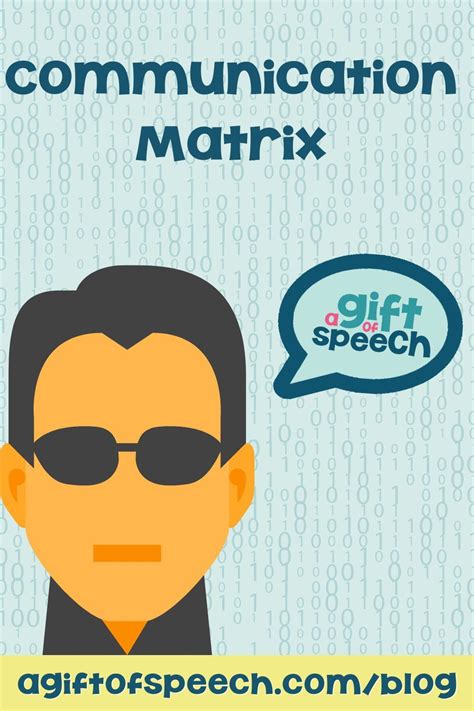 The Communication Matrix Is A Tool That I Have Used To Help Me Better
