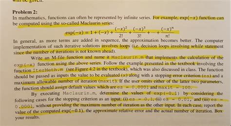 Solved Problem 2 In Mathematics Functions Can Often Be