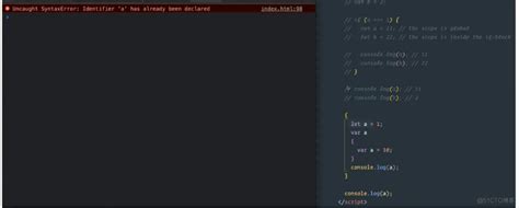 前端学习案例3 块级作用域3 阿里云开发者社区
