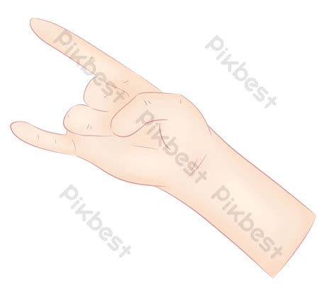 Love You Gesture Cartoon Illustration Psd Png Images Free Download Pikbest