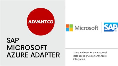 Ppt Sap Microsoft Azure Advantco International Powerpoint