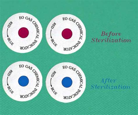 Eto Sterilization Label Chemical Indicator Labels Ruilabels