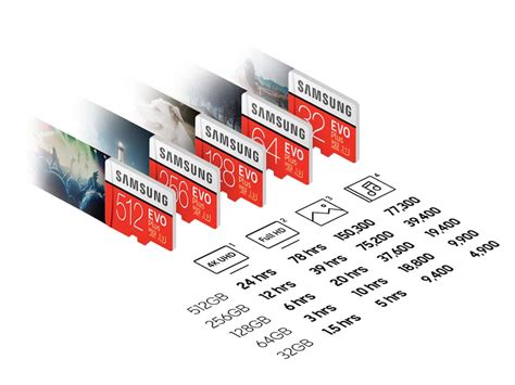 Линейку карт памяти Samsung microSD EVO Plus возглавила модель объемом ...