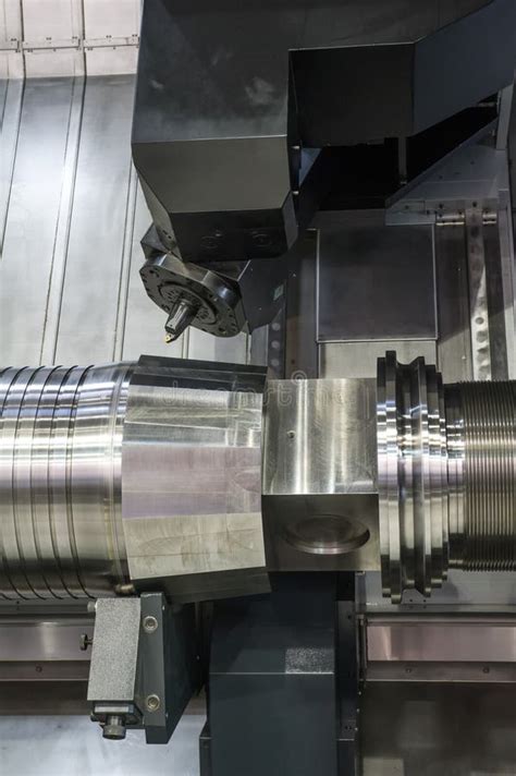 Lathe CNC Milling Stock Photo Image Of Drill Machinery