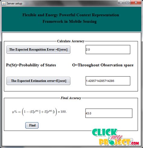 Adaptive And Energy Efficient Context Clickmyproject