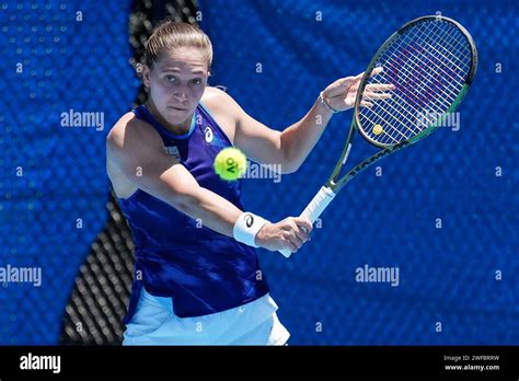 Diane Parry Of France In Action During The 1st Round Of The 2023 Itf