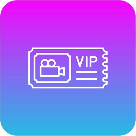 Premium Vector Vip Pass Icon