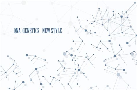 Dna 추상적인 기하학적 배경 A 4에서 레이아웃 설정 기술 브로셔 전단지 디자인 서식 파일 벡터 그림자 Dna에 대한 스톡 벡터 아트 및 기타 이미지 Istock