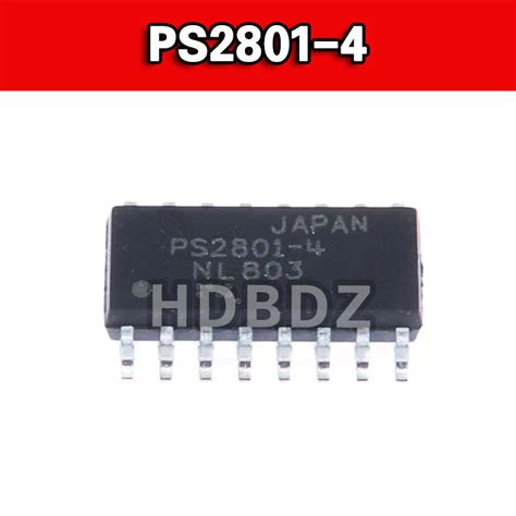 1 5pcs Ps2801 4 Sop 16 Transistor Photoelectric Output Ic Smd Ps2801 Shopee Malaysia