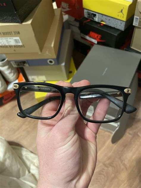 Chrome Hearts Chrome Hearts Glasses Beauner” Grailed