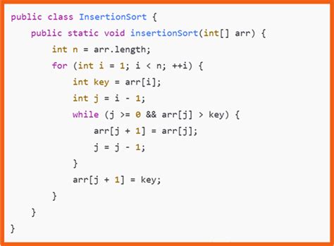 How To Implement Sorting Algorithms In Java