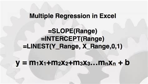 How Multiple Regression Works In Microsoft Excel