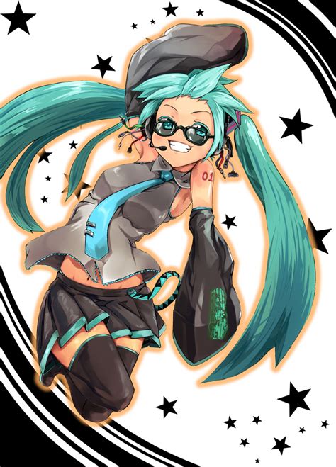 Hatsune Miku Vocaloid And More Drawn By Hitosashiyubi Danbooru