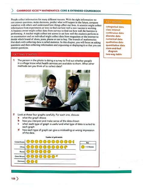 Collecting Organising And Displaying Data Pdf