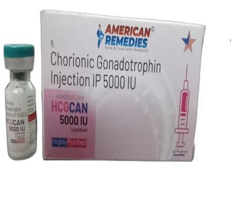 Hcg 5000 Iu Packaging Size 1 X 1ml At ₹ 650piece In Amravati Id