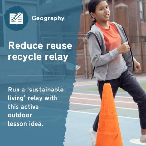 Reduce Reuse Recycle Relay Outdoor Lesson Idea By Learning Through Landscapes
