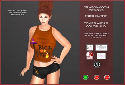 Second Life Marketplace Dd Trick Outfit