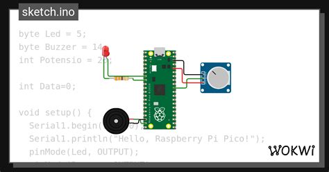 AN Pico Ino Wokwi ESP STM Arduino Simulator