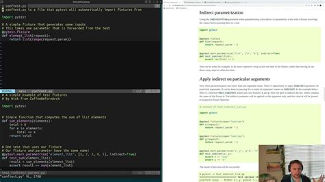 Pytest Basics Indirect Parameterization Youtube