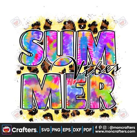 Summer Tie Dye Sublimation Digital Download Instant Download