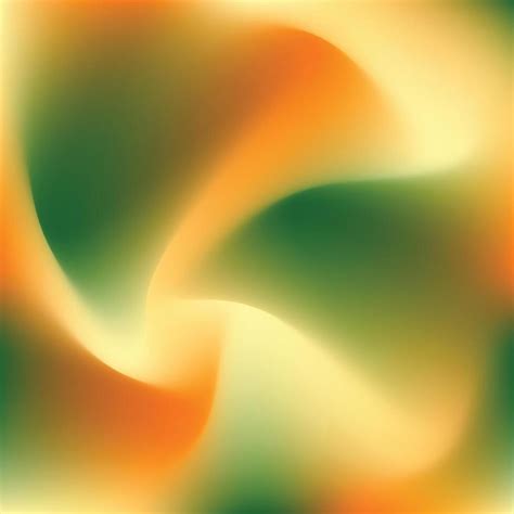 An Abstract Green And Orange Swirl Background 66765461 Vector Art At